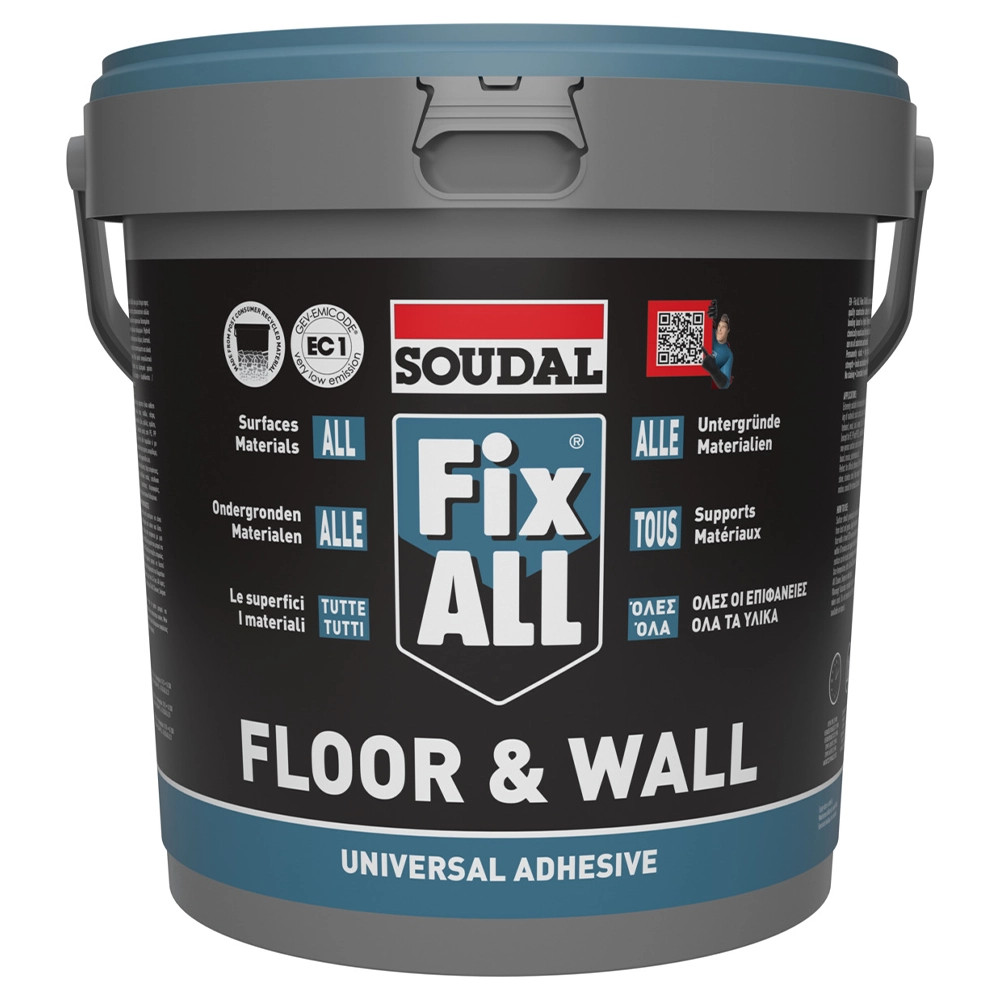 Soudal Fix ALL Floor & Wall Adhesive - 4kg | Soudal Adhesives | ITS.co.uk