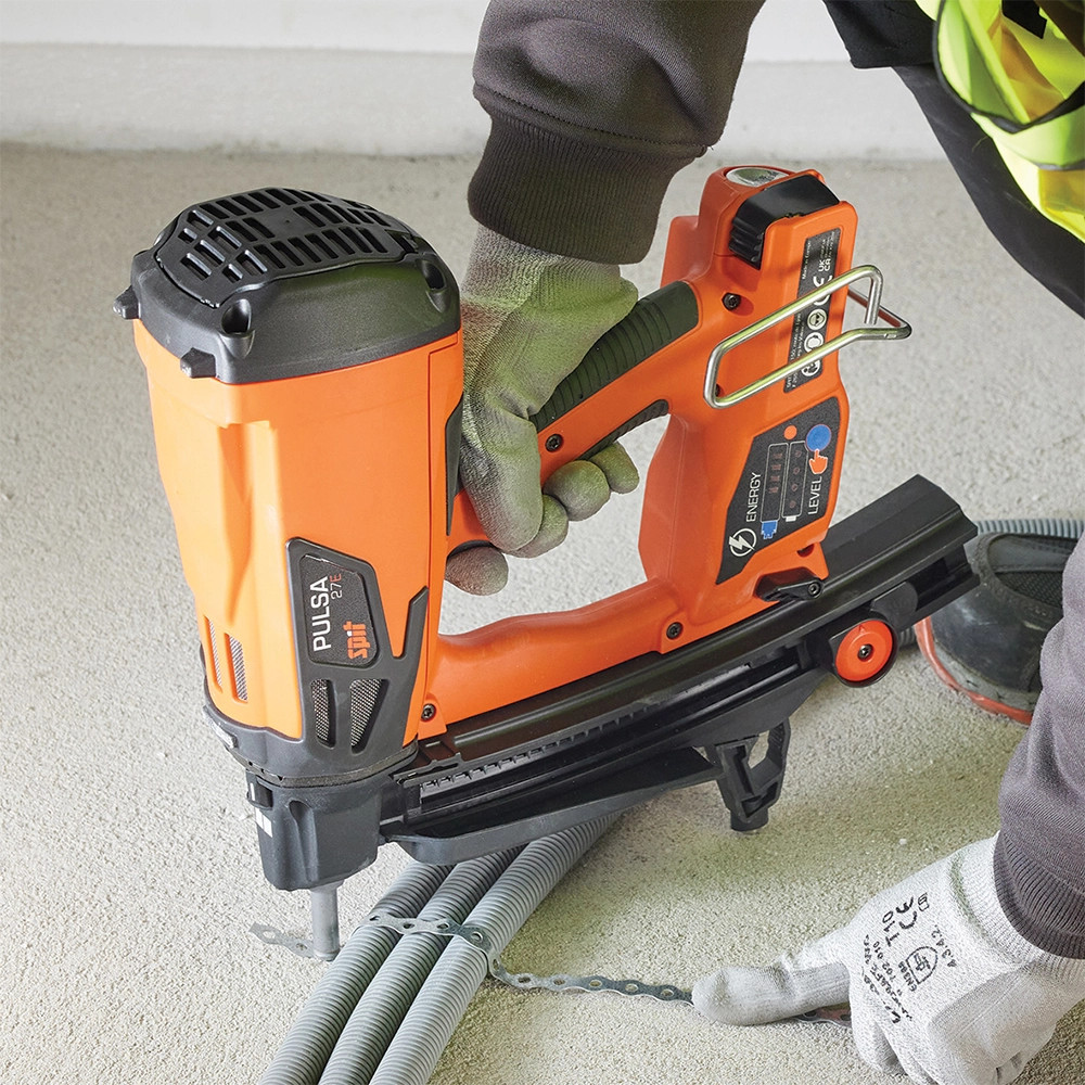 Spit Pulsa 27E Electrician’s Starter Nail Gun Kit 2.0, Fixings, 2x ...