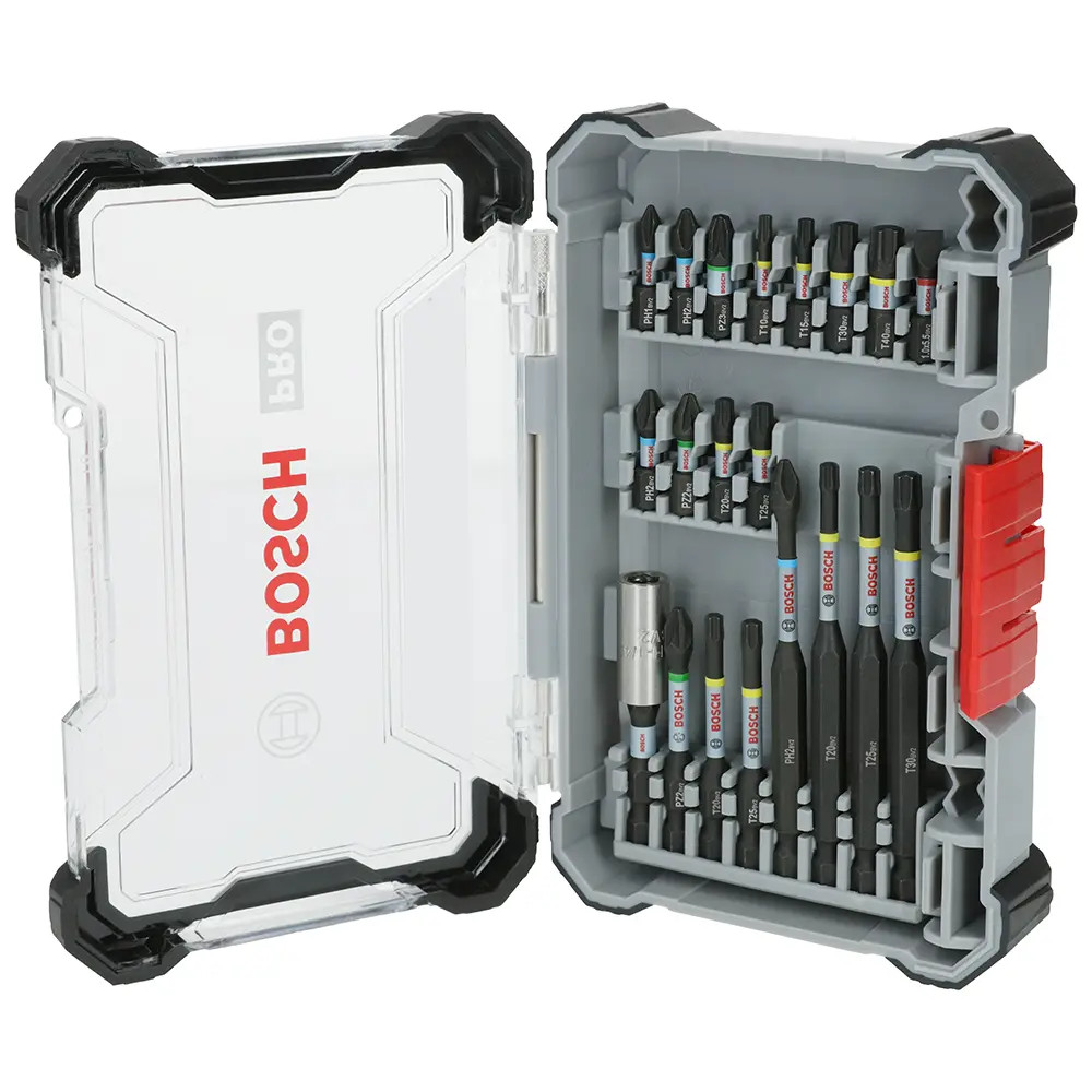Bosch PRO 20 Piece Impact Screwdriver Bit Set - ITS