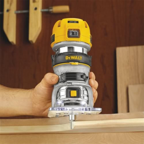 Dewalt D26200 Combination Router - Palm Grip Fixed Base 1/4'' Shank ...