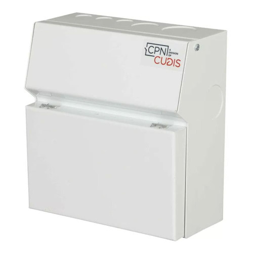 Cudis 10 Way Lumo Metal Consumer Unit with Busbar without Incomer ...