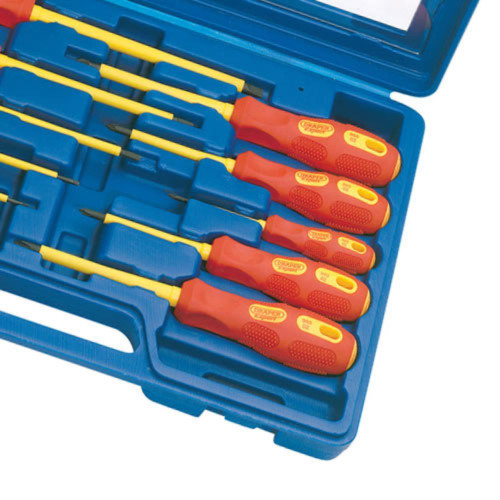 Draper 11 Piece VDE Screwdriver Set - ITS