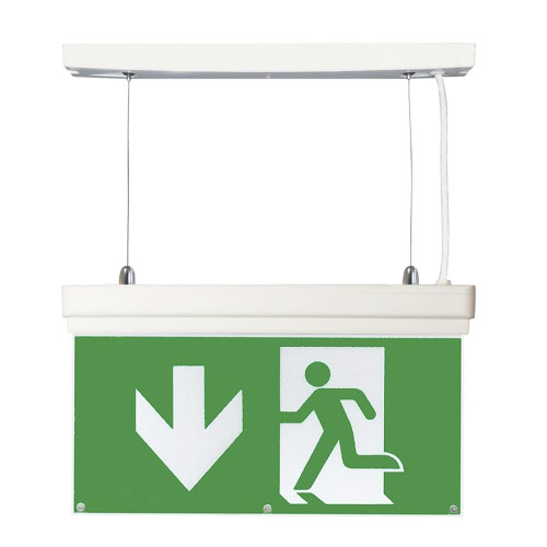 EMCO LED Emergency Exit Sign 4 Mounting Options - Up Arrow | ITS.co.uk|