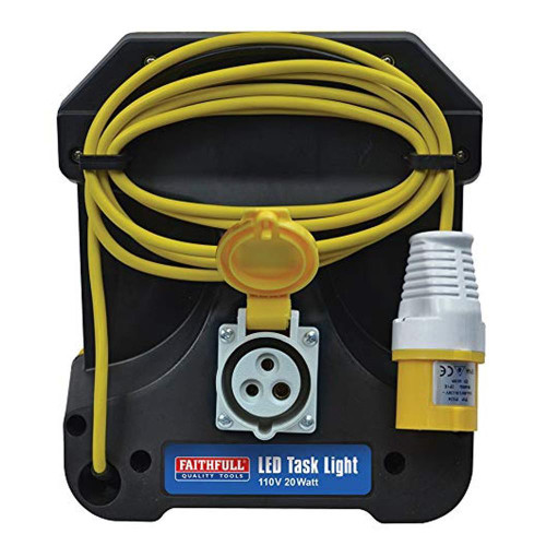 Faithfull 20W LED Task Light (240V) | ITS.co.uk|