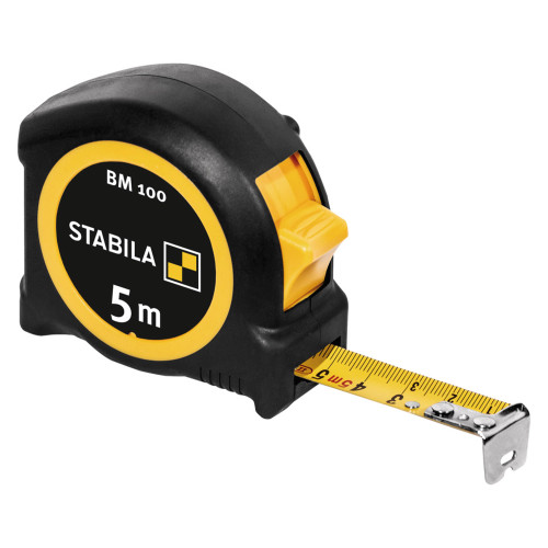 Stabila 6 Piece Type 96-2 Level Kit with Tape Measure (Keyring, 600mm ...