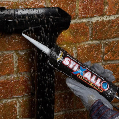 Everbuild Stixall Extreme Power Adhesive White, 290ml - Box of 12 ...