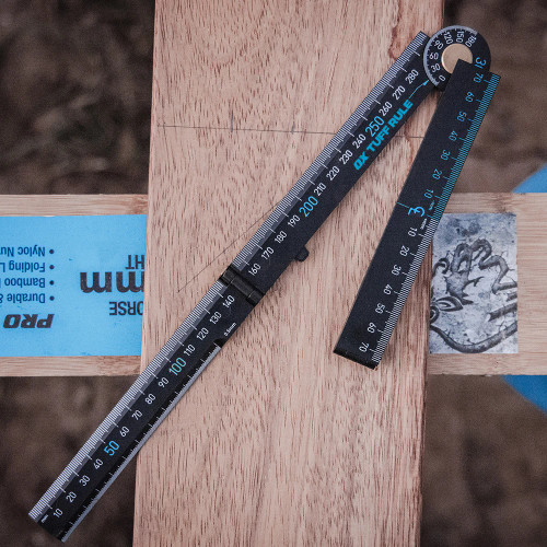 OX Pro Tuff Rule - Black | OX Tools Tape Measures | ITS.co.uk