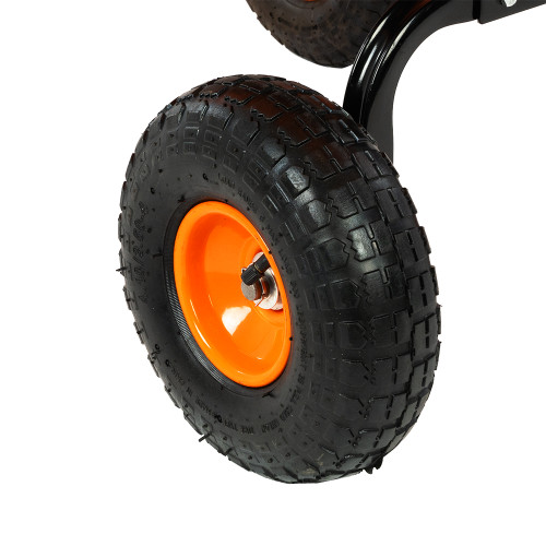 Vaunt Heavy Duty 75Ltr Plastic Garden Dump Cart | Vaunt Garden Carts ...