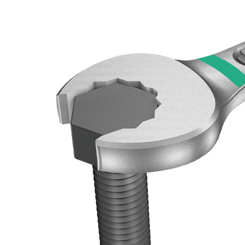 Wera 5 Piece Joker 2 Ring Spanner Set with Magnetic Rail | Wera Spanner ...