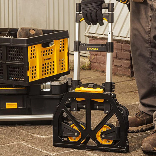Stanley STTFT500 60KG Folding Hand Truck | Stanley Trolleys | ITS.co.uk
