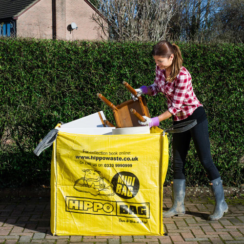 Hippobag MIDIBAG - 90cm x 90cm x 90cm - 1000kg Capacity | HIPPO Rubble ...