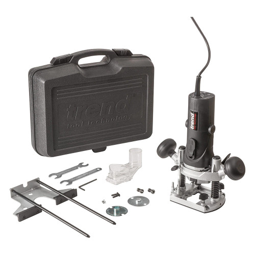 Trend T4EK 1/4'' Plunge Router - 240V | Trend Routers & Trimmers | ITS ...