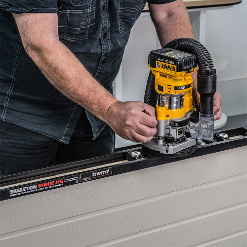 Trend UNIBASE/150 150mm Universal Plunge Router Sub-Base for 1/4 ...