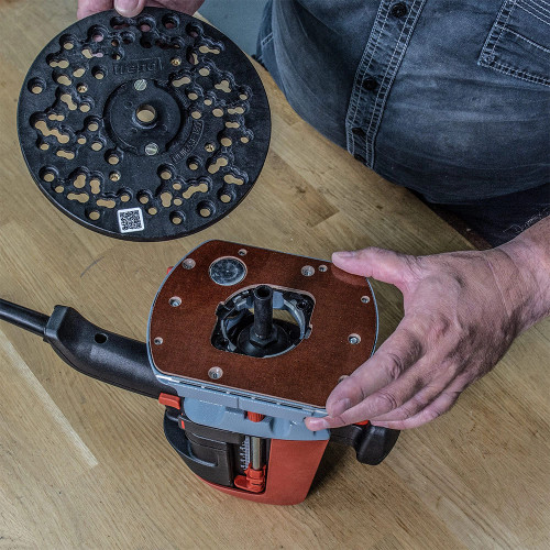 Trend UNIBASE/180 180mm Universal Plunge Router Sub-Base for 1/2 ...