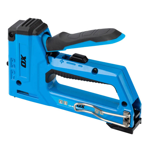 OX Pro 4 In 1 Heavy Duty Staple Gun & 1000x 12mm Heavy Duty Staples - ITS