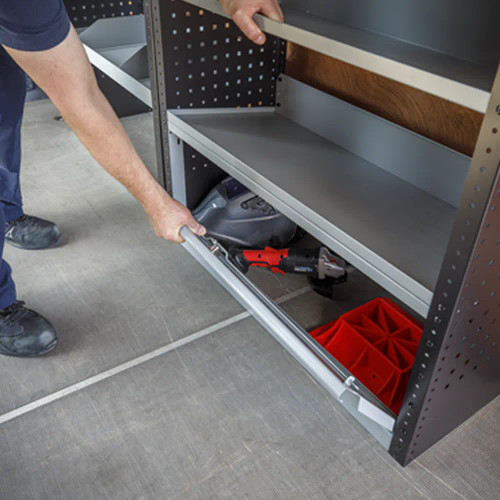 Sealey Superline PRO Modular Slanted Shelf Van Storage Unit 925mm - ITS