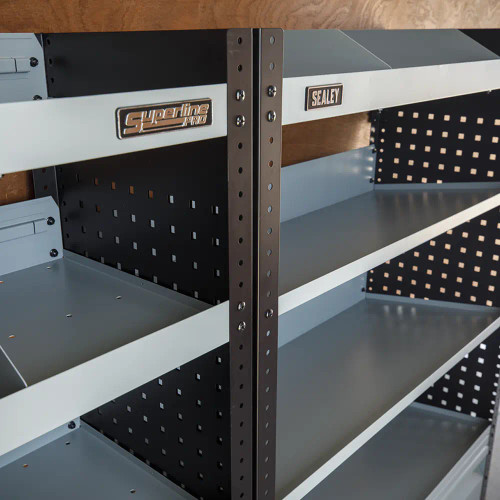 Sealey Superline PRO Modular Flat Shelf Van Storage System - ITS
