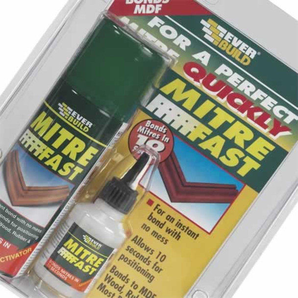 Everbuild Mitre Fast Bonding - Large Kit | Everbuild High Strength ...