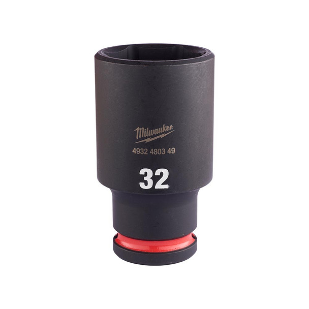 Milwaukee 32mm 1 2 Sq. SHOCKWAVE Impact Deep Socket Milwaukee Individual Impact Sockets ITS