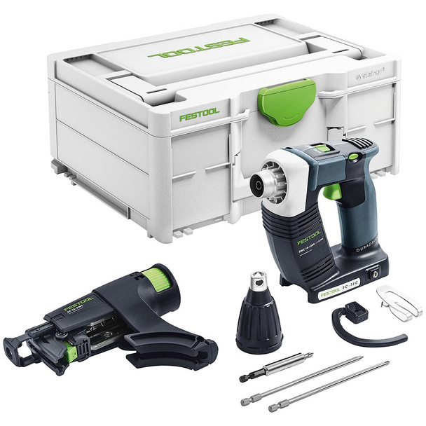 Festool DWC 18-4500 DURADRIVE 18V Construction Screwdriver with Case ...