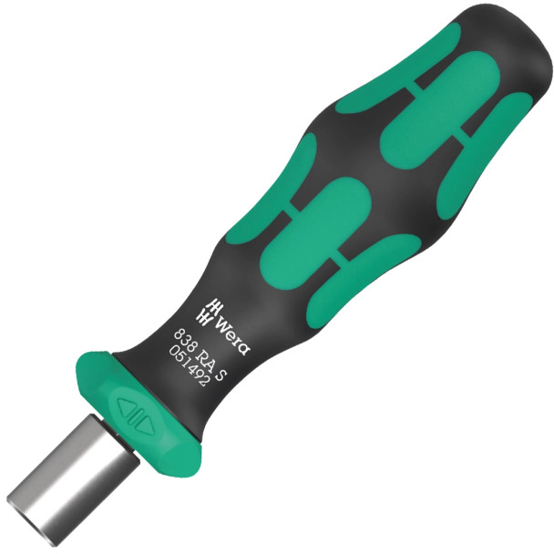 Wera 838 RA S Bit Holding 1/4" Ratchet Screwdriver | Wera ...