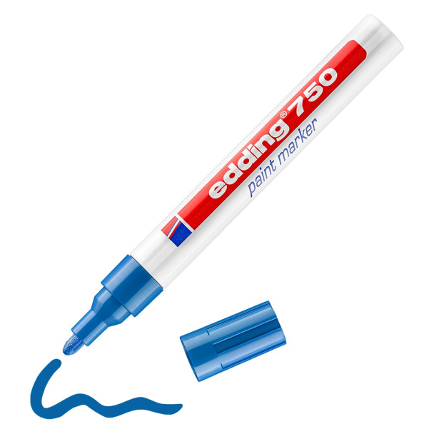 Edding 750 Paint Marker - Blue | edding Permant Markers & Marker Pens ...