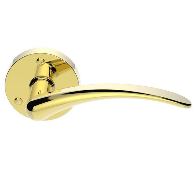 Carlisle Brass Wing Lever On Round Rose - Polished | Carlisle Brass ...