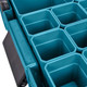 Makita MAKPAC 4 Piece Connector Case Set Including Organiser Case ...
