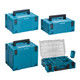 Makita MAKPAC 4 Piece Connector Case Set Including Organiser Case ...