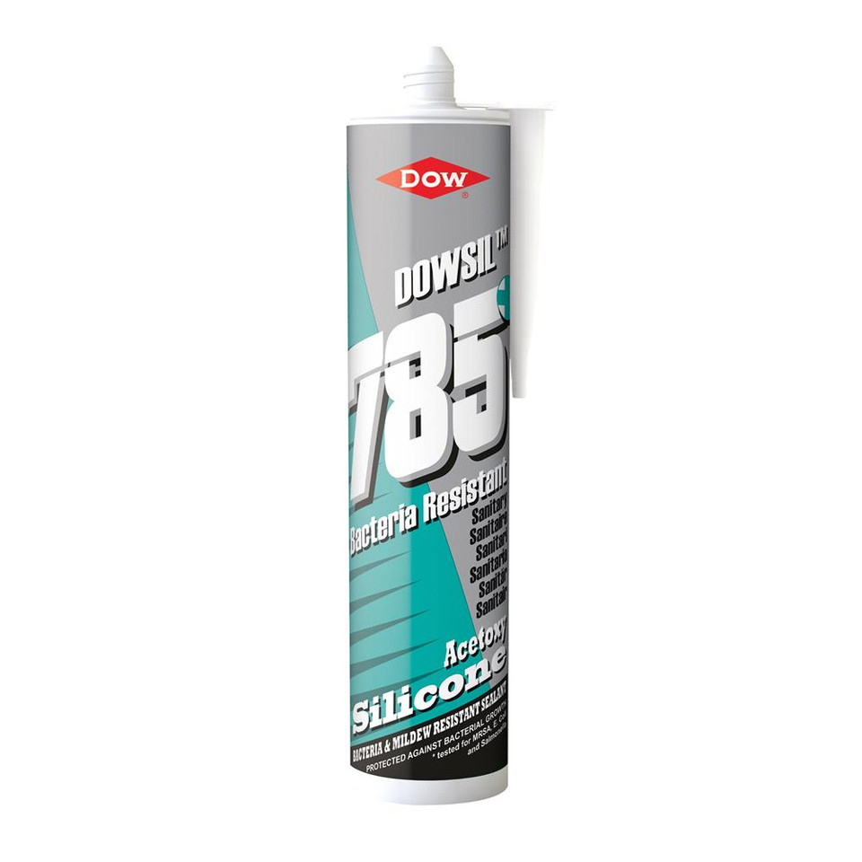 Dow Corning 785+ Bacteria Resistant Sanitary Sealant White 310ml