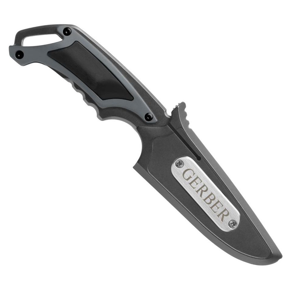 Gerber Basic Fixed Blade Serrated Edge Knife - ITS