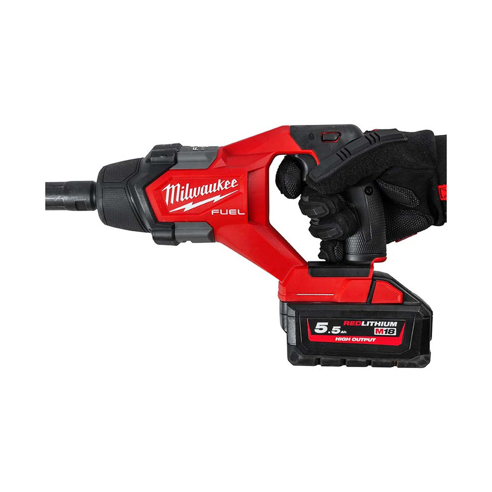 Milwaukee M18FCVN12-551 Needle Concrete Vibrator 1.2m with 1x 5.5Ah ...