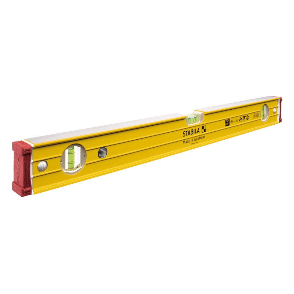 Stabila 6 Piece Type 96-2 Level Kit with Tape Measure (Keyring, 600mm ...