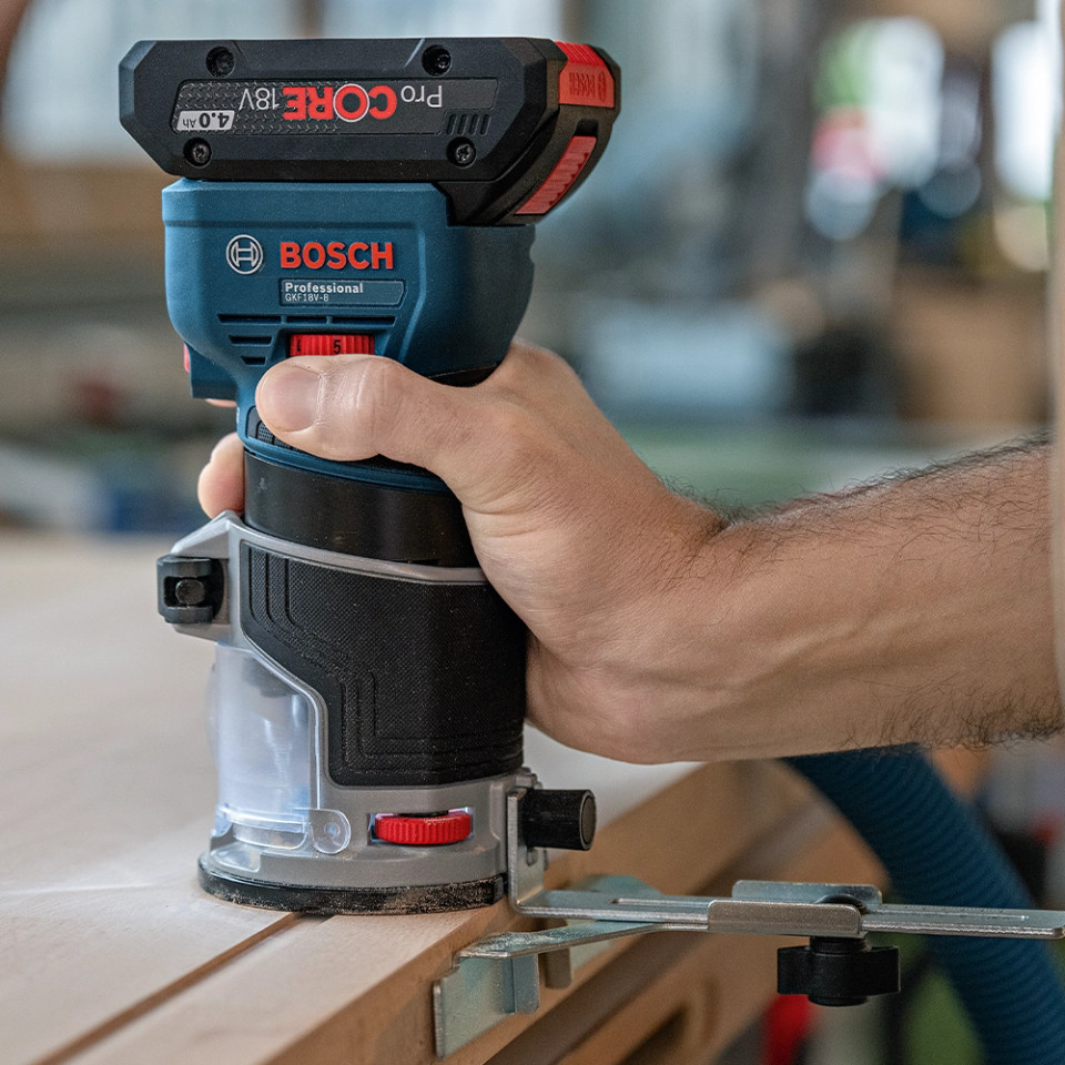 Bosch GKF 18V-8 18V Palm Router | Bosch Routers & Trimmers | ITS.co.uk
