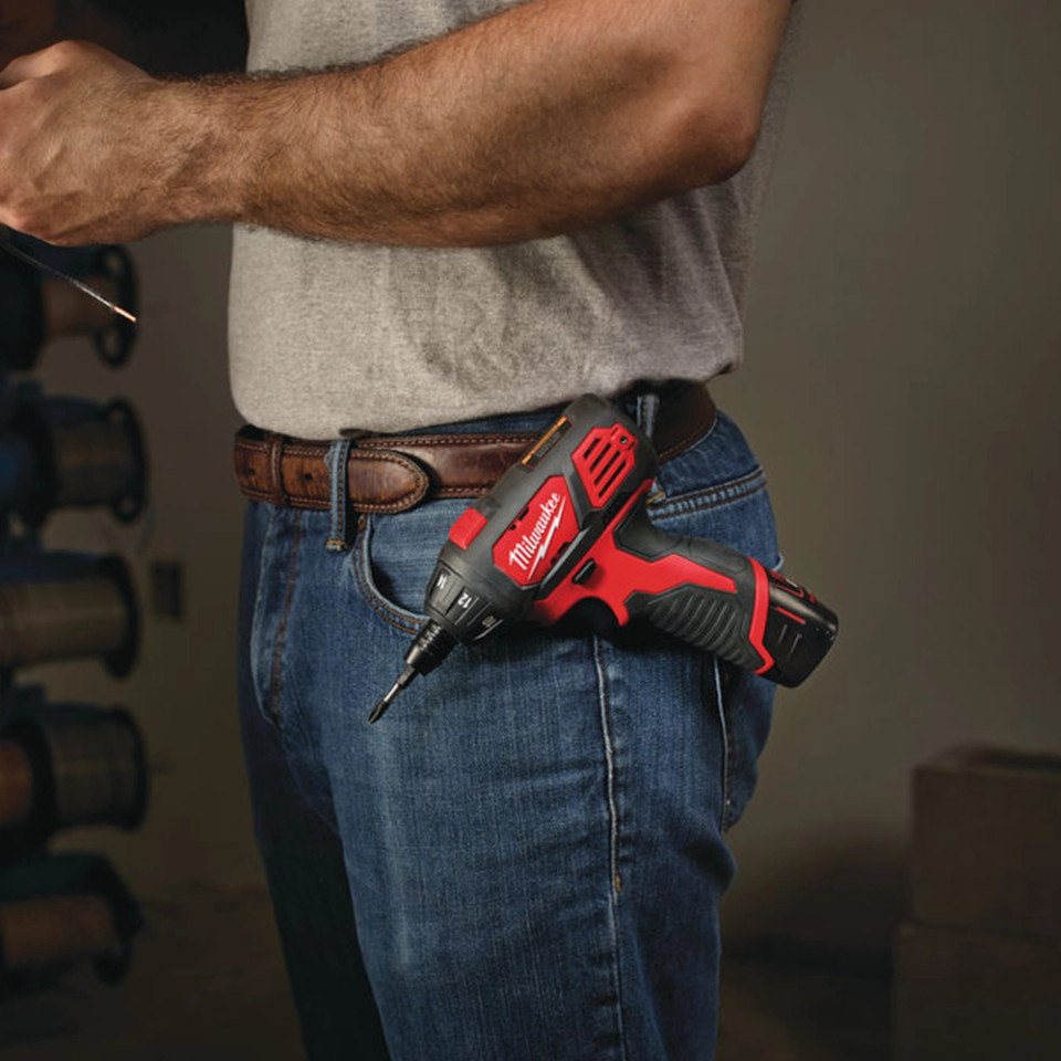Milwaukee M12 BSD-0 12V Compact Screwdriver - Body - ITS