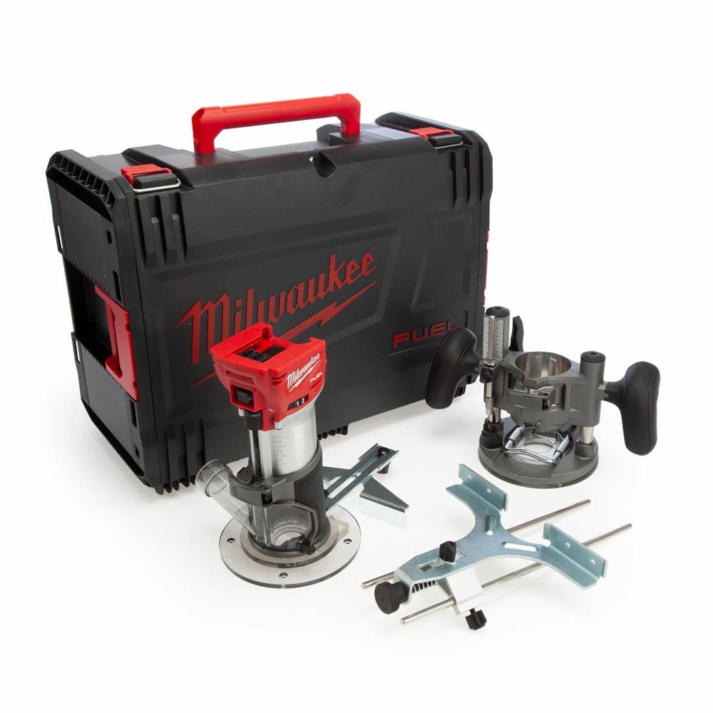 Milwaukee M18 FTR-0X 18V FUEL Brushless 1/4” Trim Router - Body with ...
