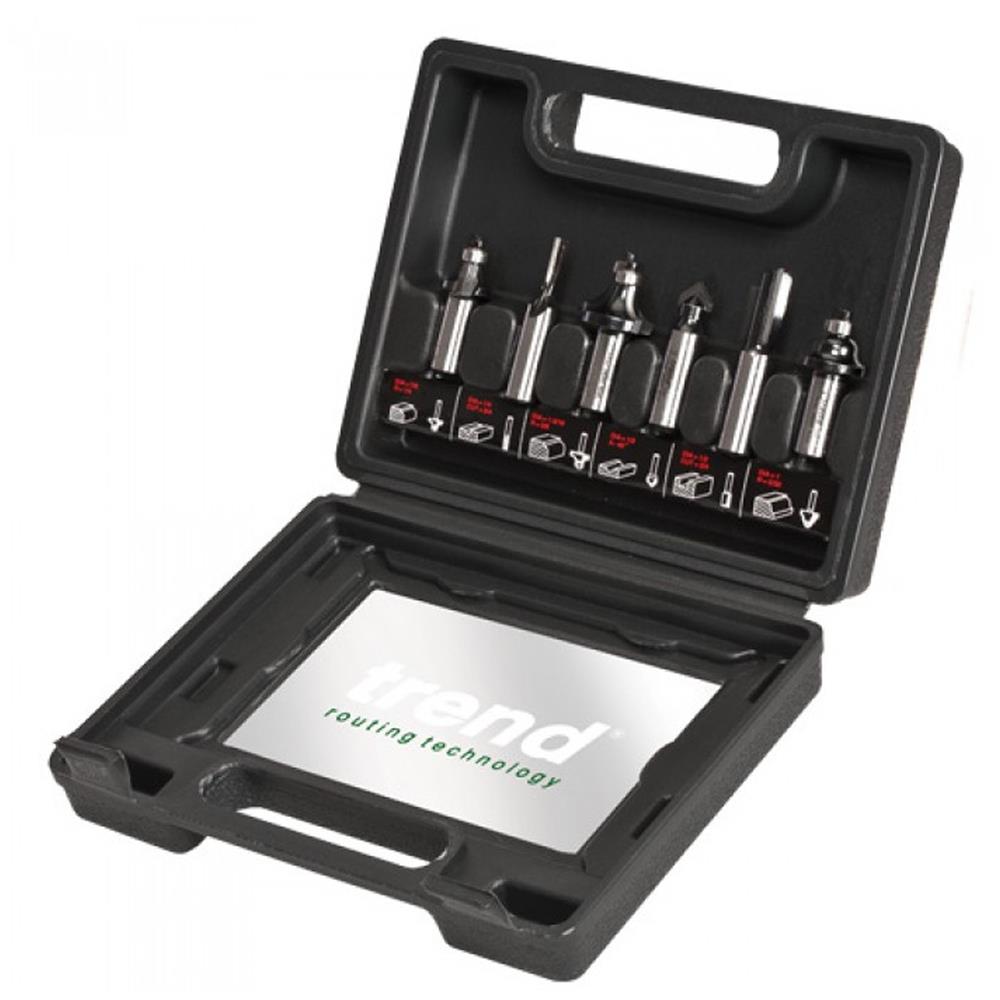Trend 6 Piece Cutter Set - 1/2'' Shank | ITS.co.uk|