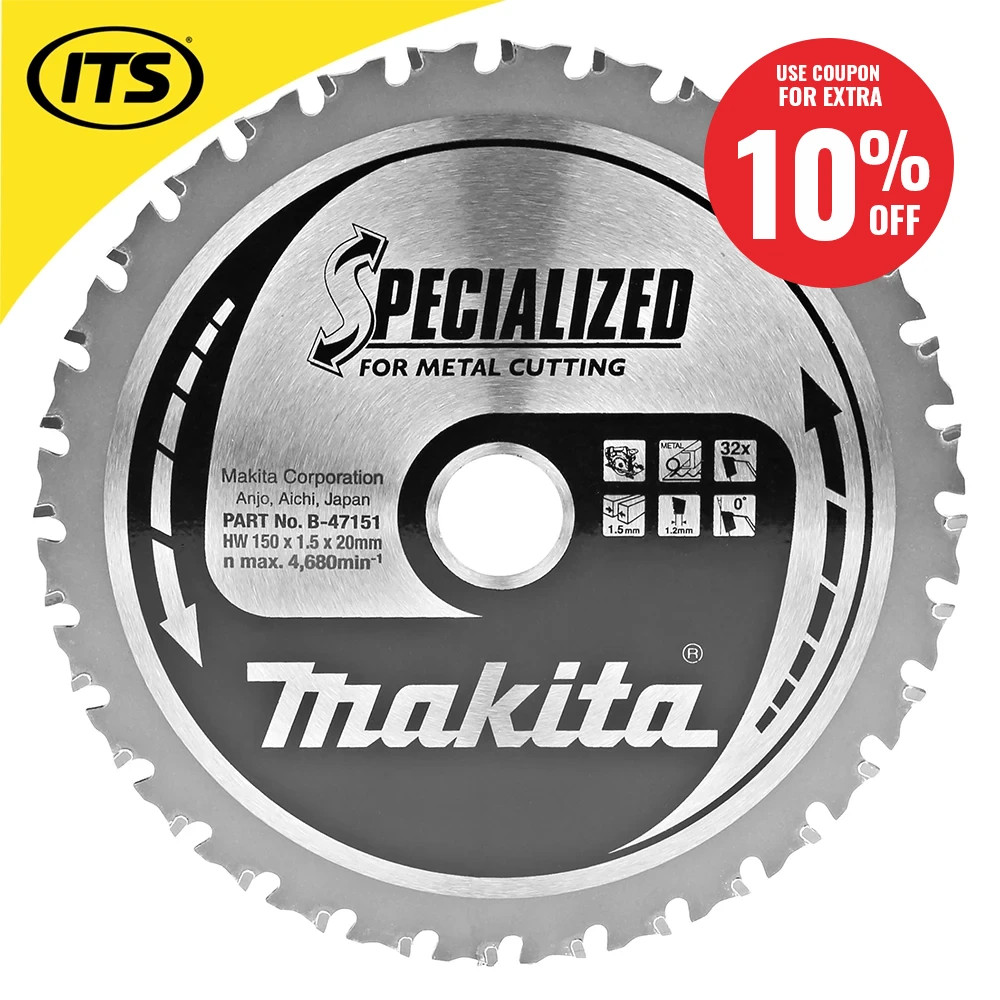 Makita 165mm metal cutting blade store