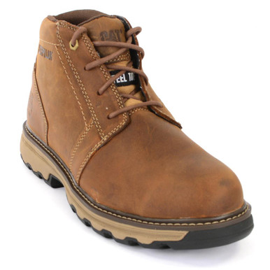 Caterpillar Parker Safety Boots - Dark Beige | ITS.co.uk|