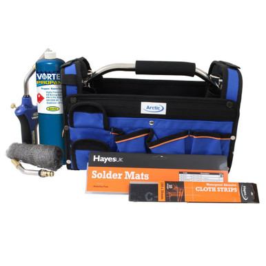 Vortex Brazing Kit - VT2 Torch PROPANE Gas Accessories and Toolbag