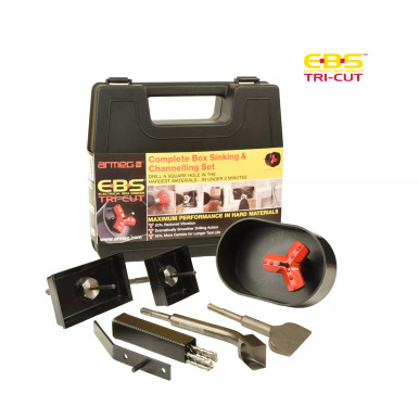 Armeg Electrical Box Sinker Tri-Cut Set (Single/Double) | Armeg SDS+ ...