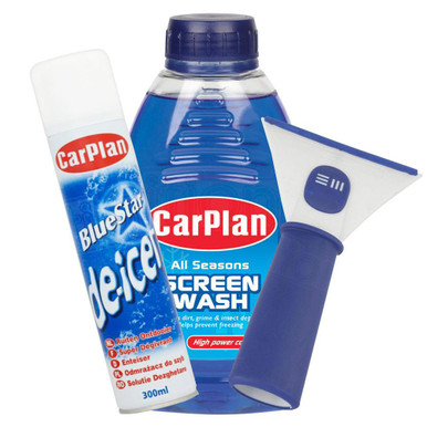 CarPlan 3 Piece Car De-Icer Winter Pack | ITS.co.uk|
