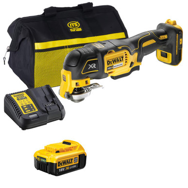 Dewalt DCS356 18V XR Brushless Multi Tool with 1x 4.0Ah Battery
