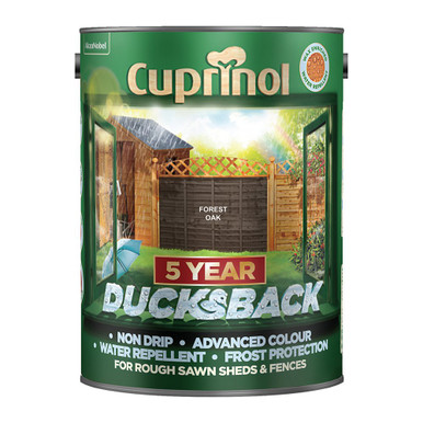 Cuprinol 5 Year Ducksback Forest Oak - 5L | Cuprinol Shed & Fence Paint ...