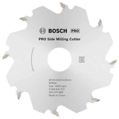 Bosch 105mm x 22mm Biscuit Joiner Blade Cutter | Bosch Biscuits ...