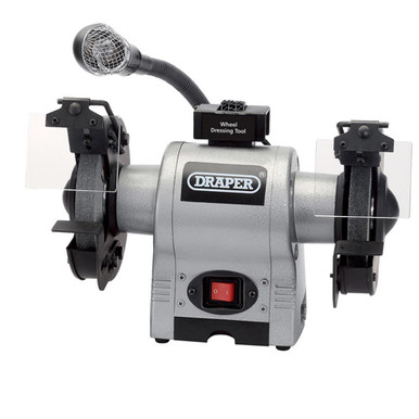 Draper 6 Bench Grinder With Light 230V