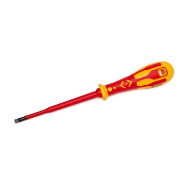 CK Dextro VDE Slim Screwdriver SL3.5 x 100mm | ITS.co.uk|