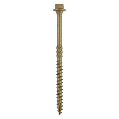 Timco 6.7 x 75mm In-Dex Timber Screw Hex Head Green Organic - Box of 50 ...