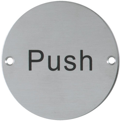 Hoppe PUSH Sign AR308 | ITS.co.uk|