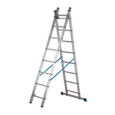 2-Section 2-Way 2 X 8 Aluminium Combination Ladder